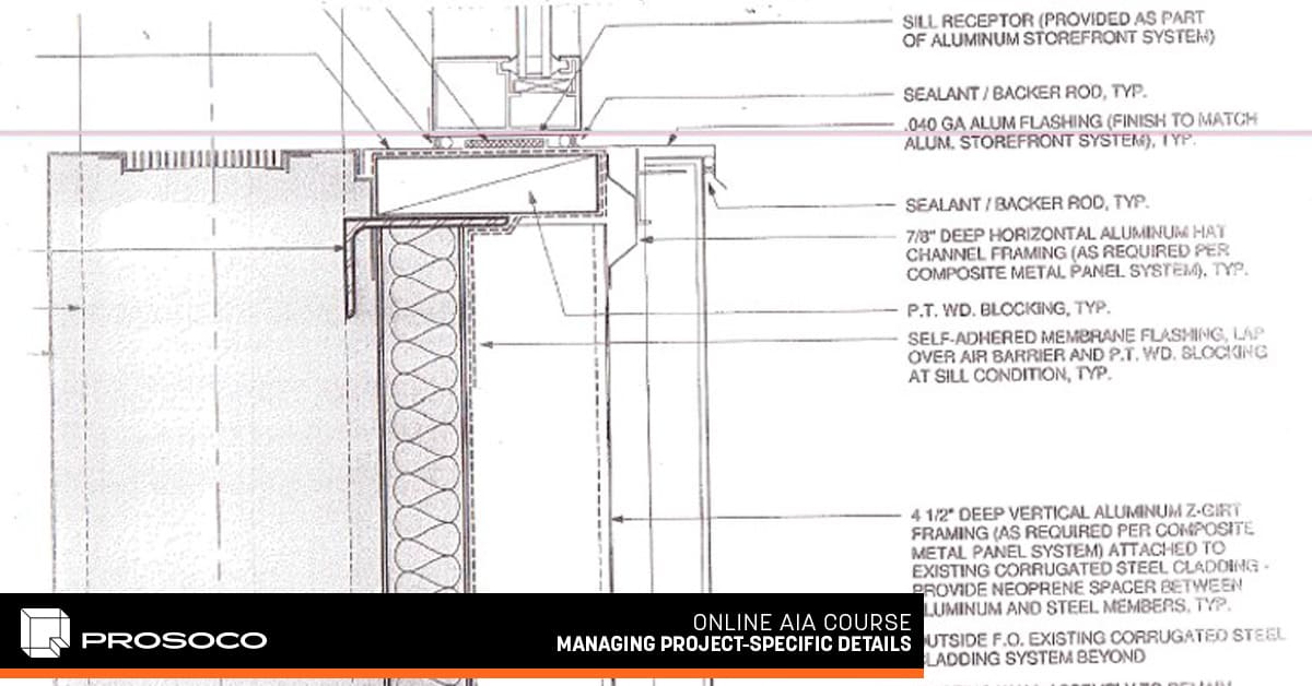 Managing Project Specific Details - Prosoco