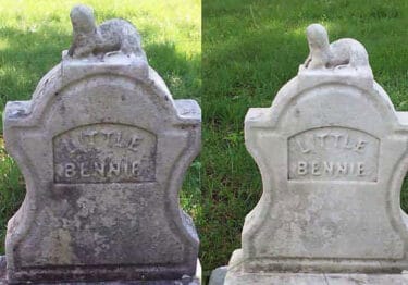 How to Properly Clean Headstones, Monuments and Grave Markers