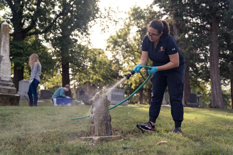 How to Properly Clean Headstones, Monuments and Grave Markers