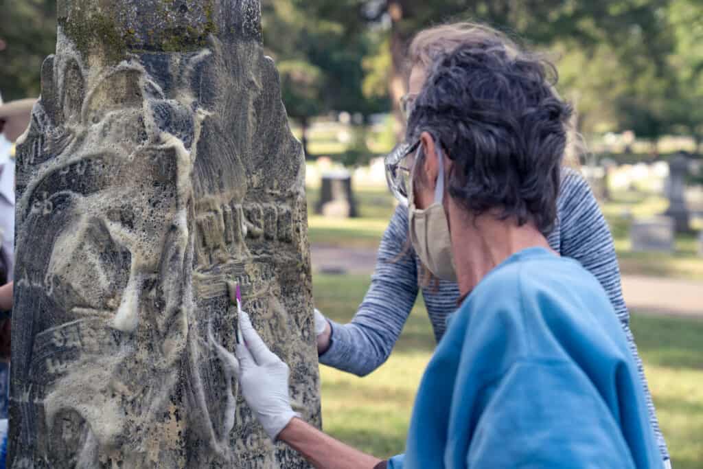 How to Properly Clean Headstones, Monuments and Grave Markers