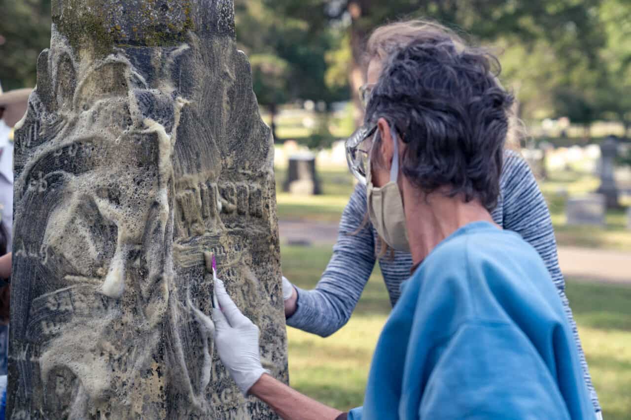 How to Properly Clean Headstones, Monuments and Grave Markers