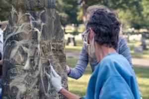 How to Properly Clean Headstones, Monuments and Grave Markers