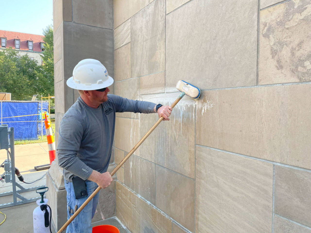 Restoring KU's Budig Hall: Limestone Cleaning and Preservation - Prosoco