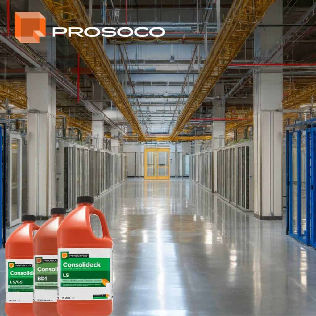 Concrete Densifiers for Data Centers & ESD Protection - Prosoco